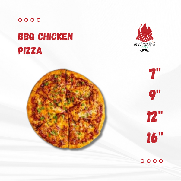 BBQ Chicken Pizza – Milano's Pizza