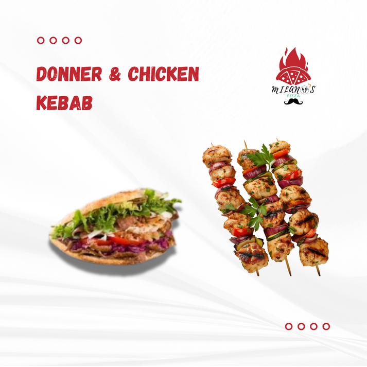 Donner & Chicken Kebab – Milano's Pizza
