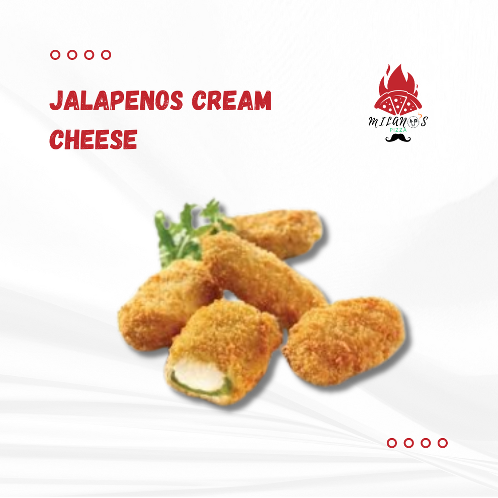 Jalapenos Cream Cheese – Milano's Pizza