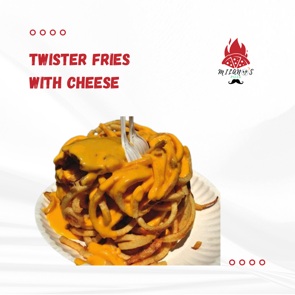 Twister Fries With Cheese – Milano's Pizza